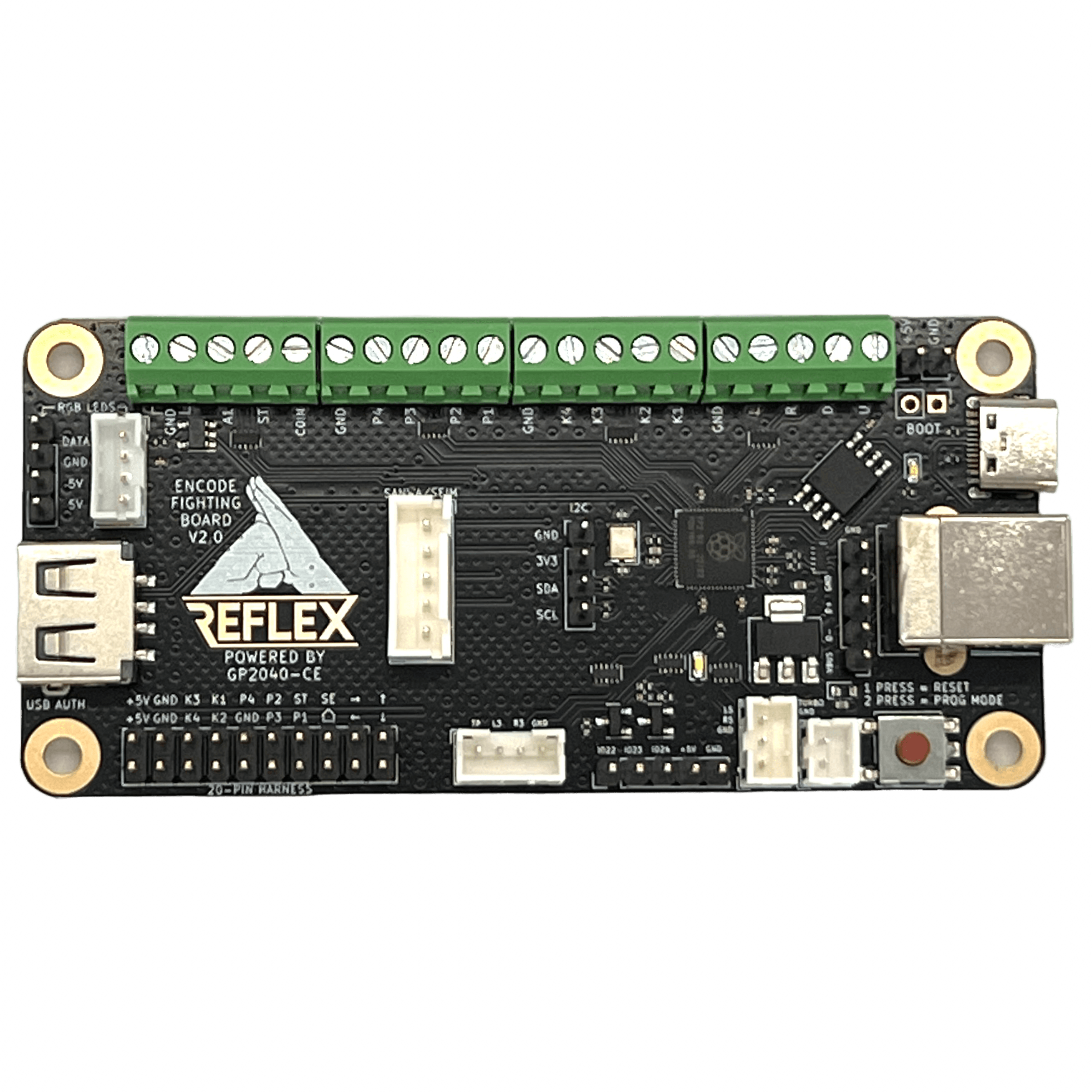 Reflex Encode Fighting Board | Fightstick – MiSTer Addons