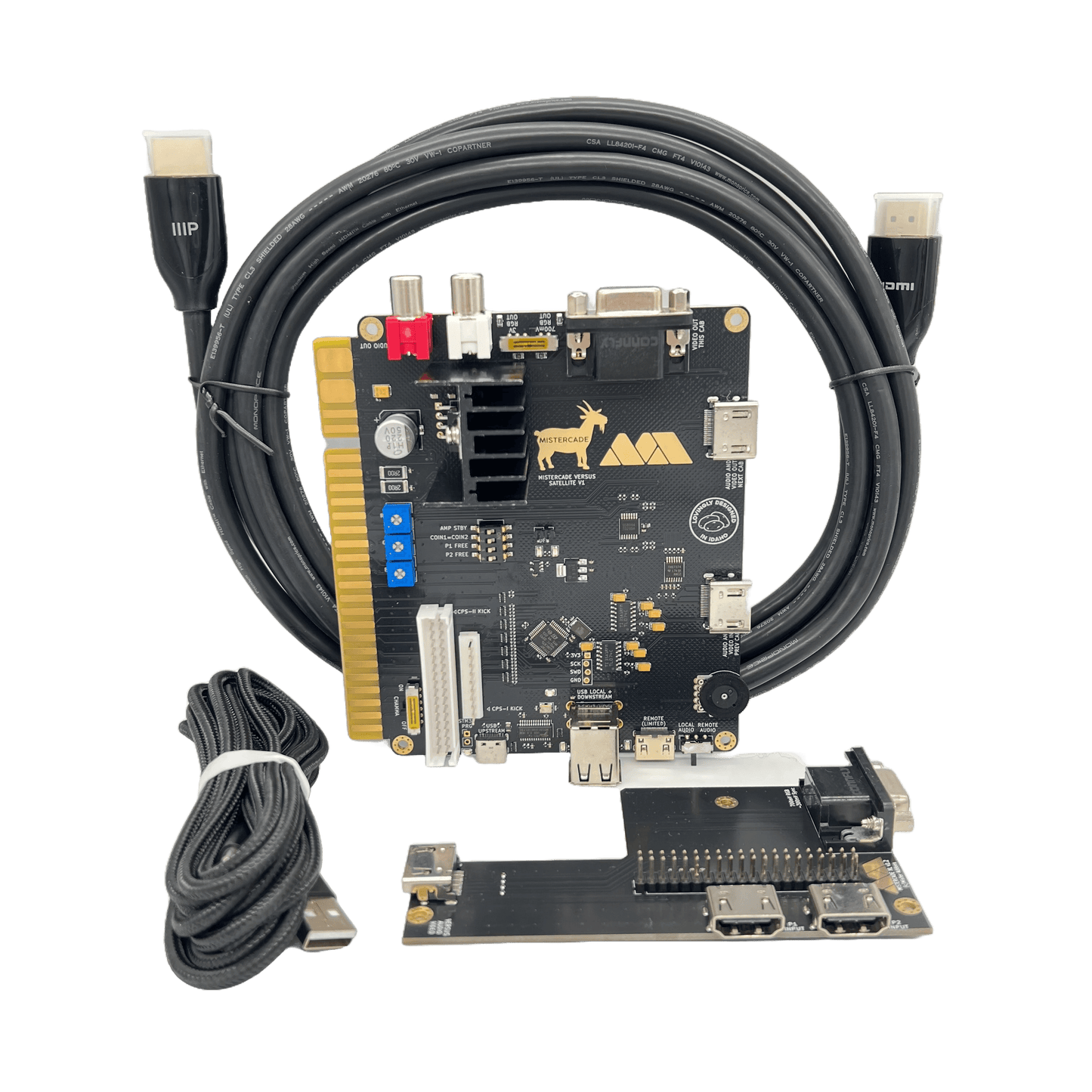 Mistercade Versus Vs Mister Fpga Jamma Arcade Linking Mister Addons