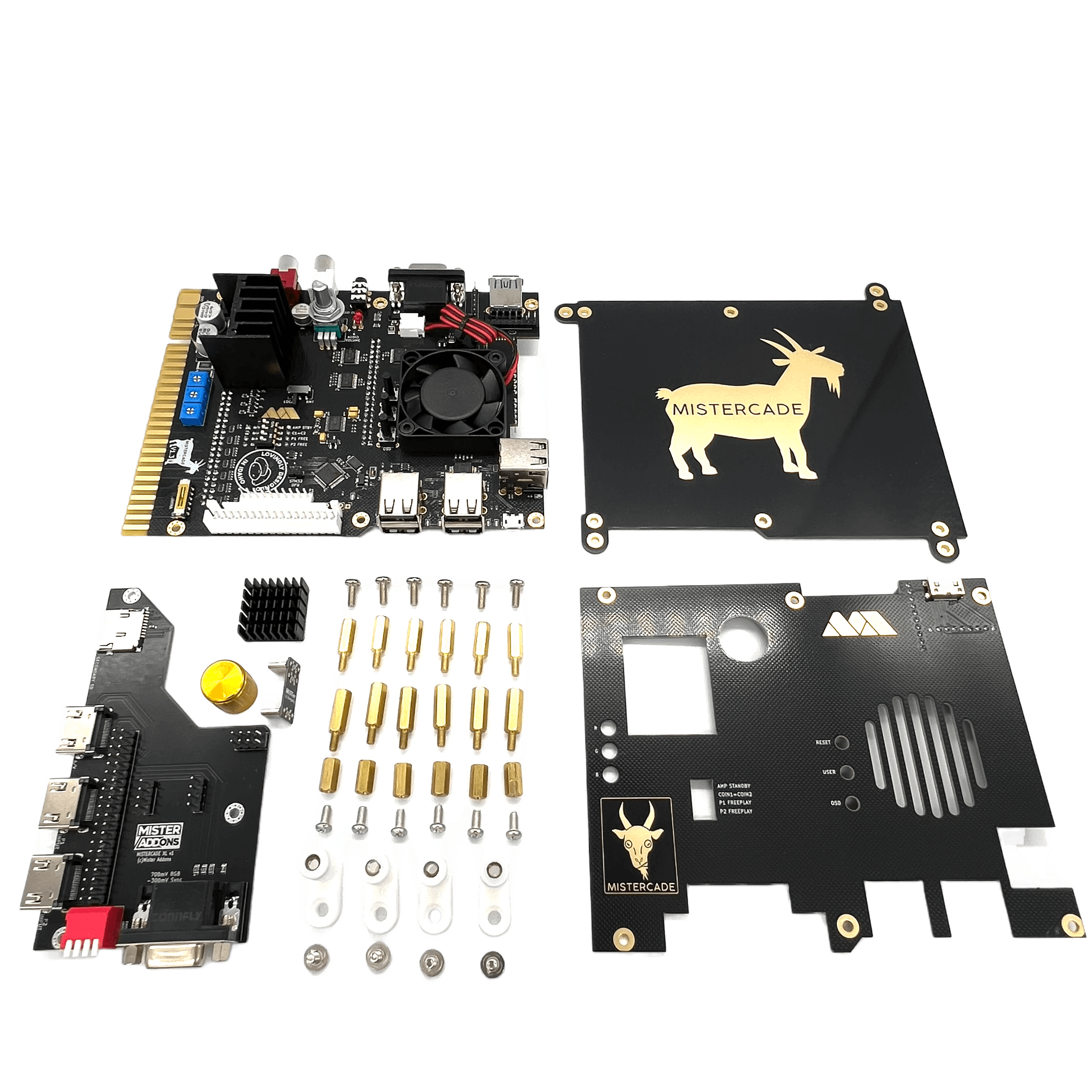 MiSTercade V1 Kit | MiSTer FPGA JAMMA Arcade Kit – MiSTer Addons