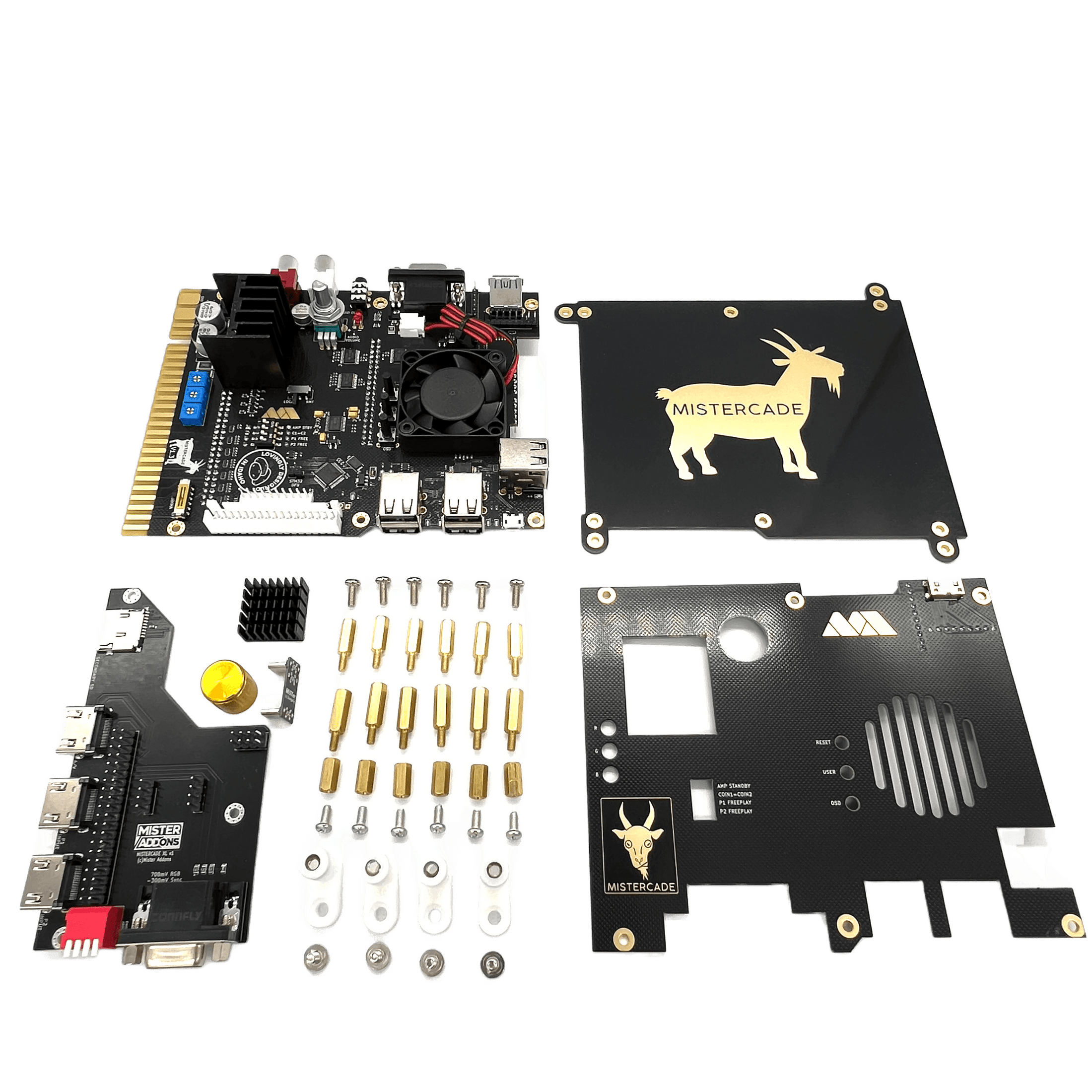 MiSTercade V1 Kit | MiSTer FPGA JAMMA Arcade Kit – MiSTer Addons
