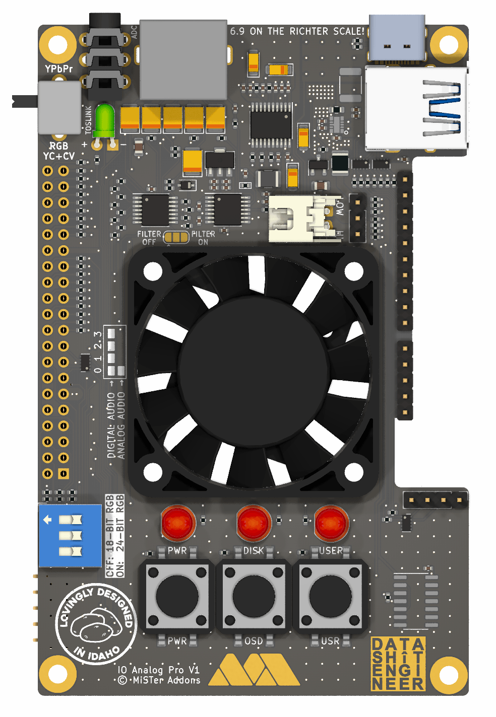 MiSTer FPGA IO Analog Pro (COMING SOON) | MiSTer Addons
