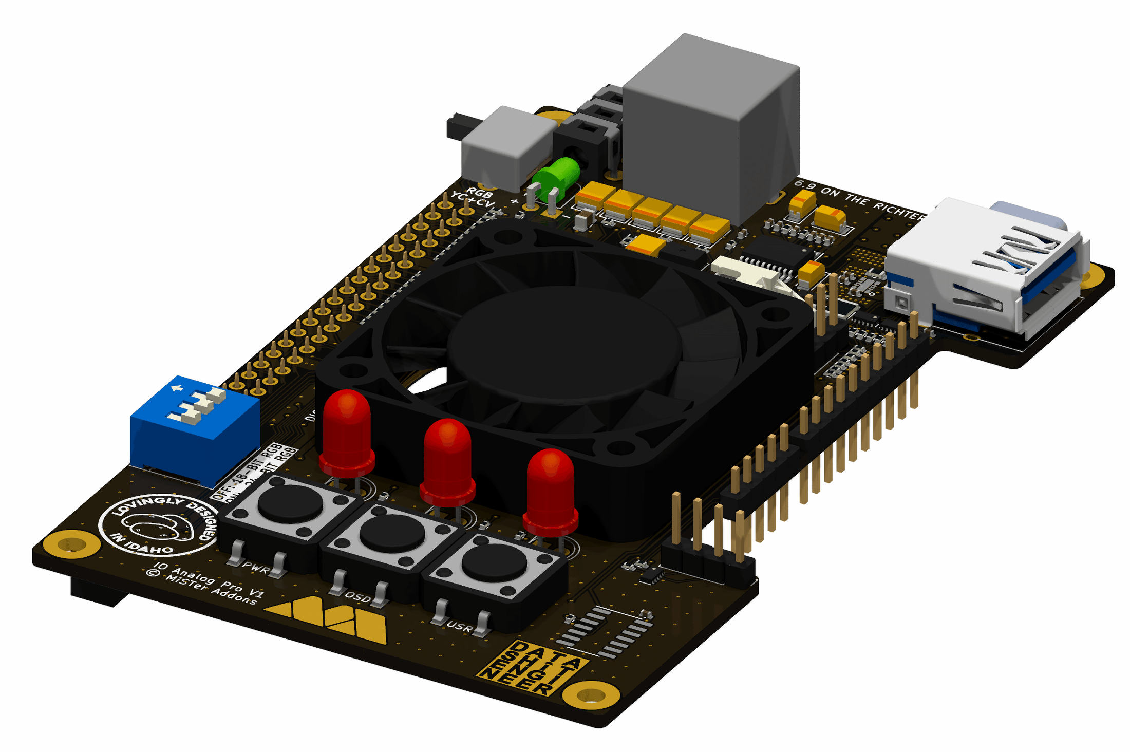 MiSTer FPGA IO Analog Pro (COMING SOON) – MiSTer Addons