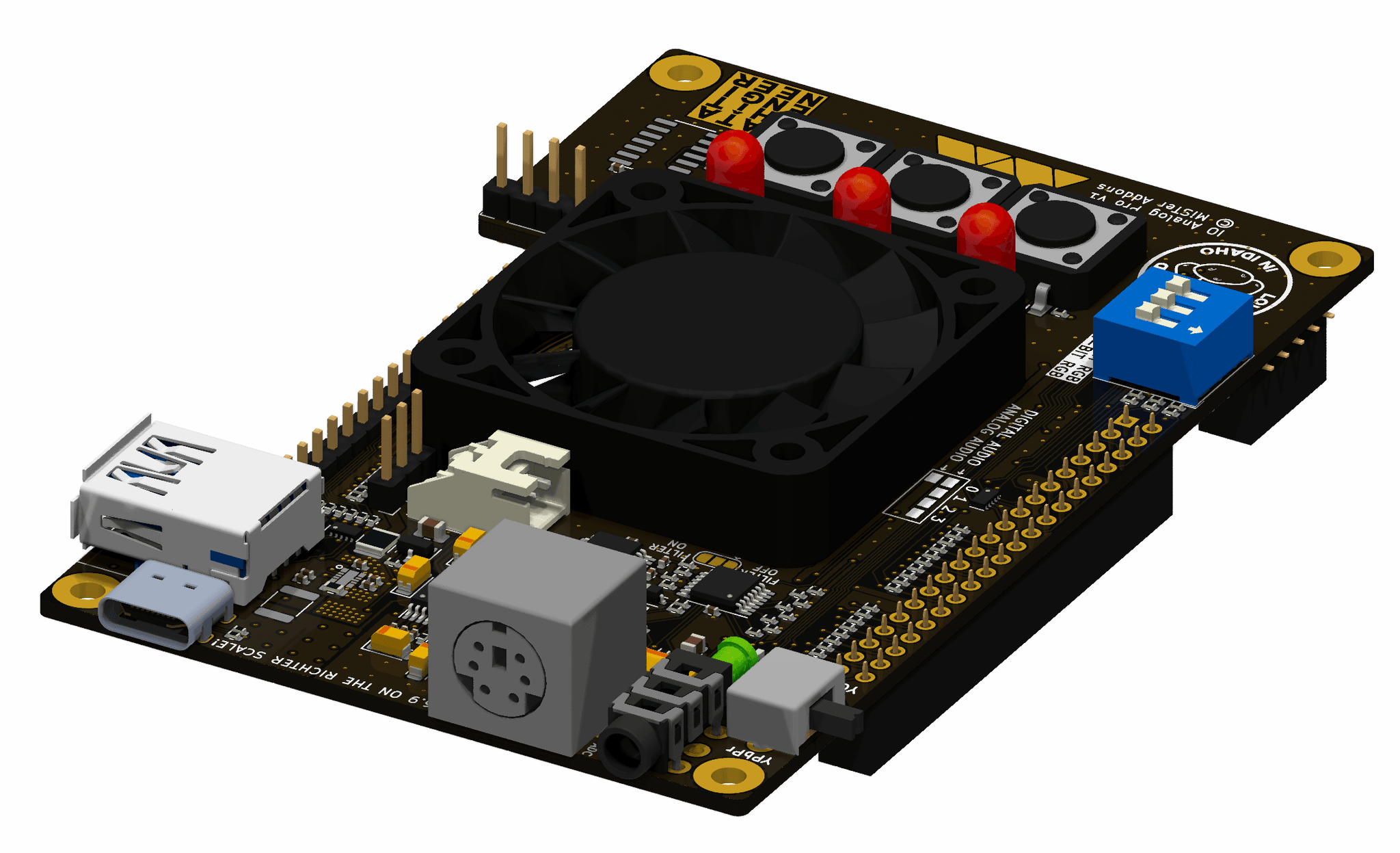 MiSTer FPGA IO Analog Pro (COMING SOON) | MiSTer Addons
