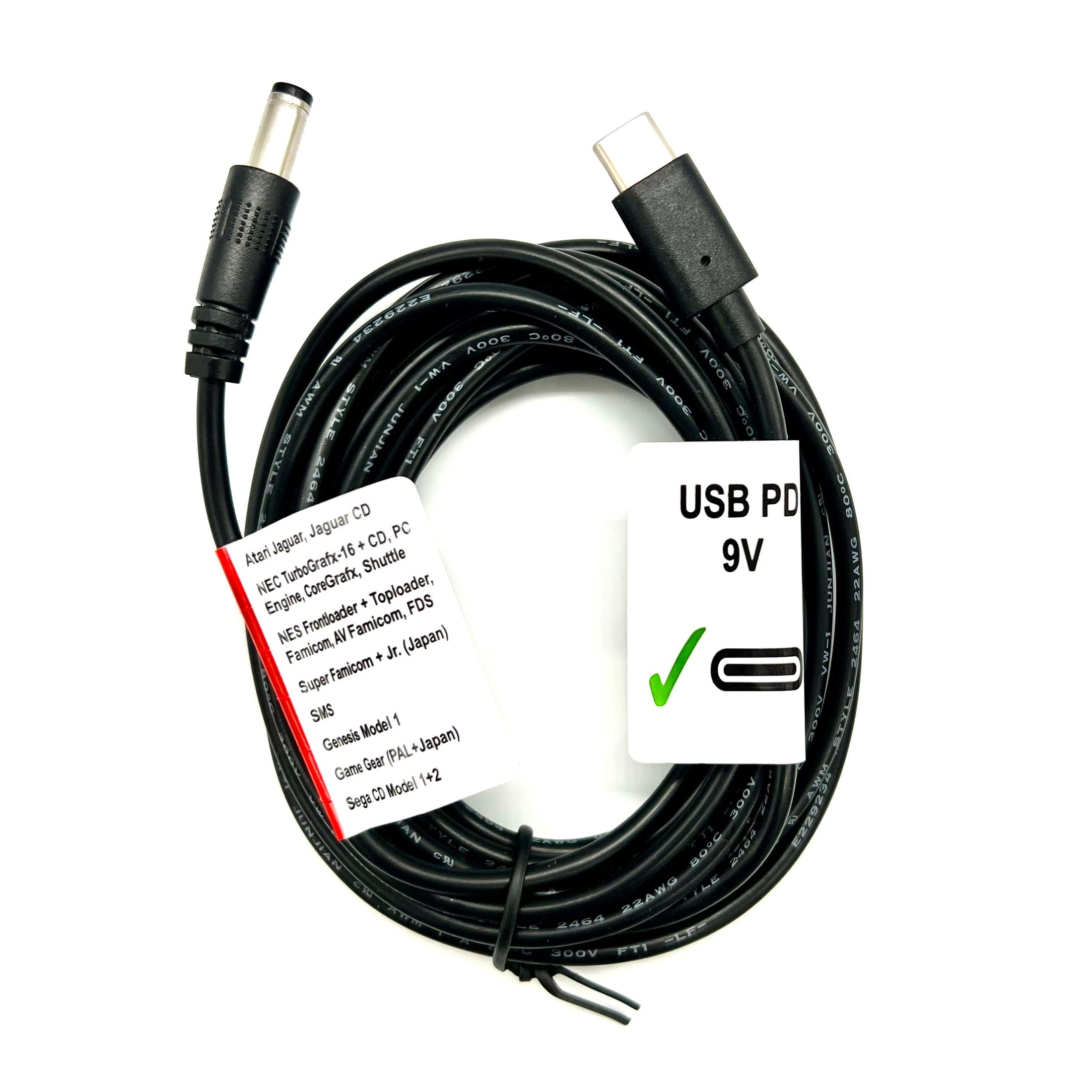 Reflex Volt Console Power Cables | MiSTer Addons