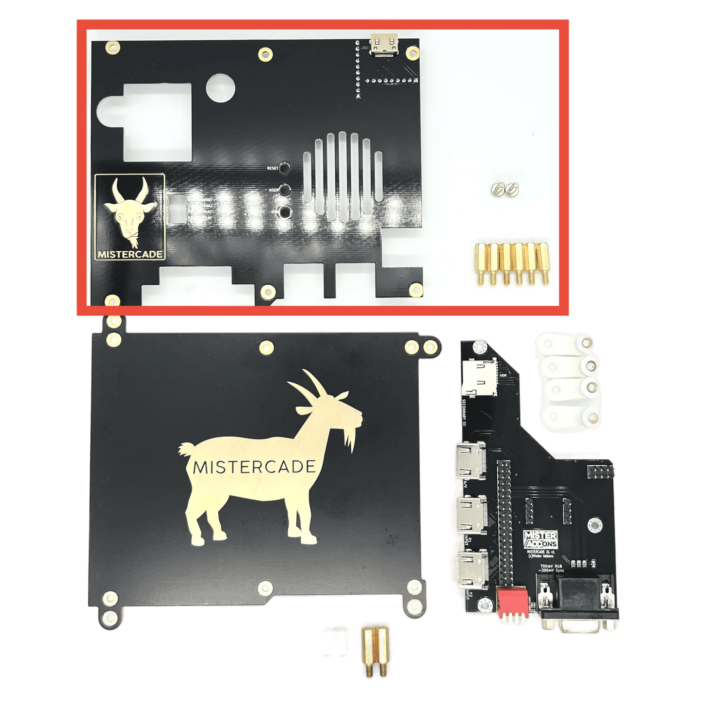 MiSTercade Accessories | MiSTer FPGA JAMMA Arcade – MiSTer Addons